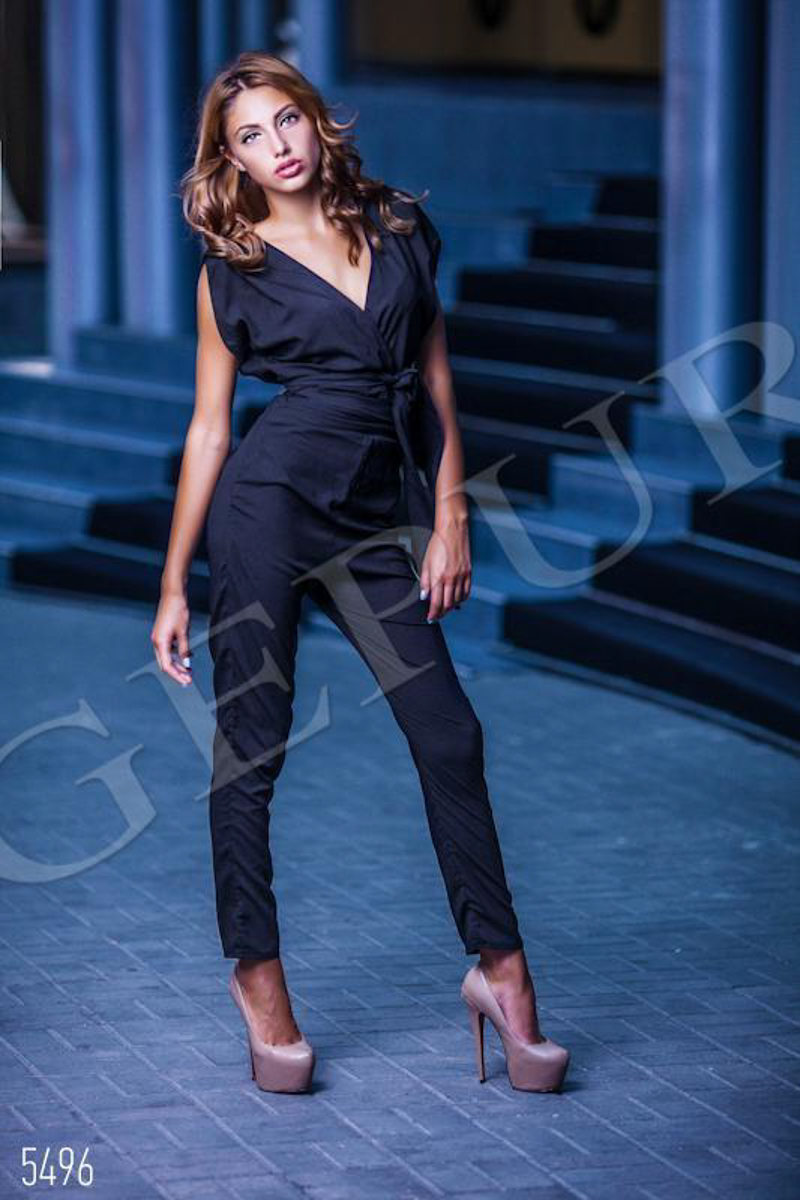 Комбинезон креп-сатин (№ 5496) ♡ Gepur - women clothes store
