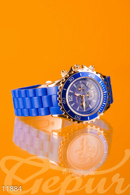 Интересные легкие часы с ремешком из пластика (арт. 11884) ♡ интернет ...