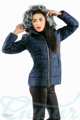 Теплая стеганая куртка (арт. 15041) ♡ интернет-магазин Gepur