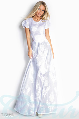 Длинное платье жаккард (арт. 17263) ♡ інтернет-магазин Gepur