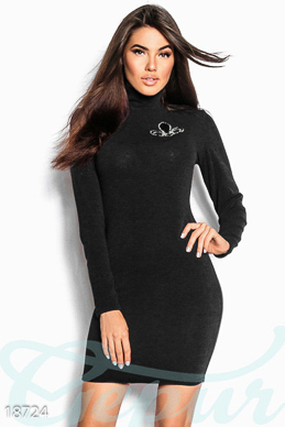 Теплое повседневное платье (№ 18724) ♡ Gepur - women clothes store