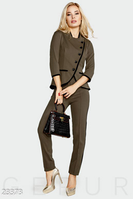 Мягкий костюм баска (арт. 23373) ♡ интернет-магазин Gepur