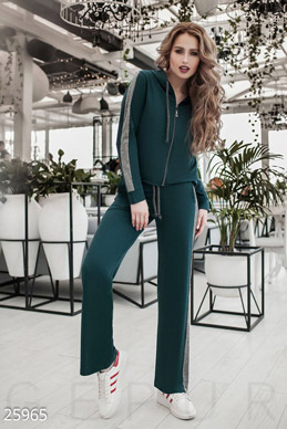Асимметричный спортивный костюм (арт. 25965) ♡ интернет-магазин Gepur