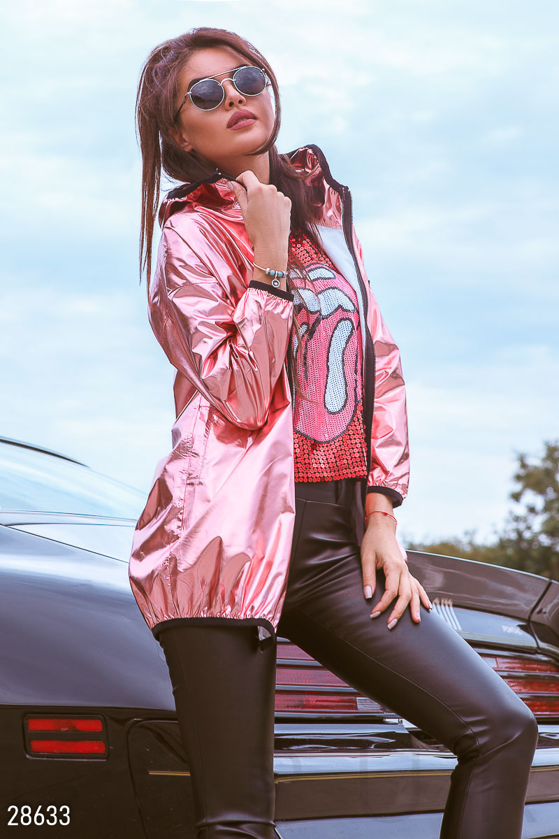Ветровка с капюшоном (№ 28633) ♡ Gepur - women clothes store