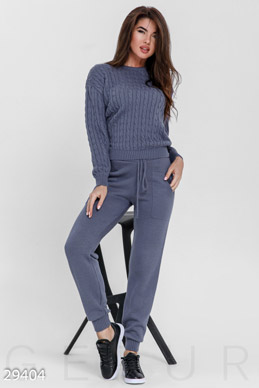 Вязаный костюм-двойка (арт. 29404) ♡ інтернет-магазин Gepur