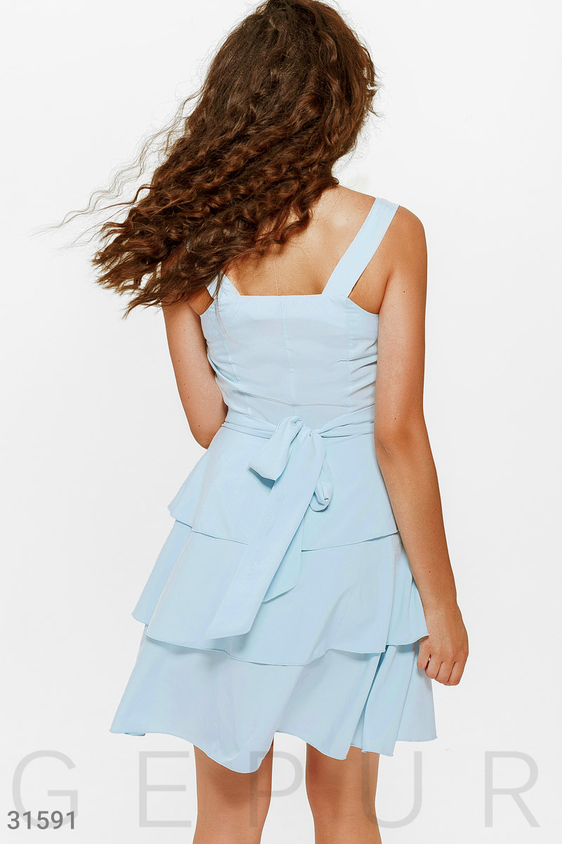 Приталенный легкий сарафан (арт. 31591) ♡ интернет-магазин Gepur