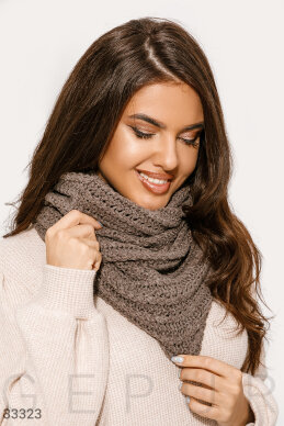 Теплый трендовый хомут (№ 33323) ♡ Gepur - women clothes store