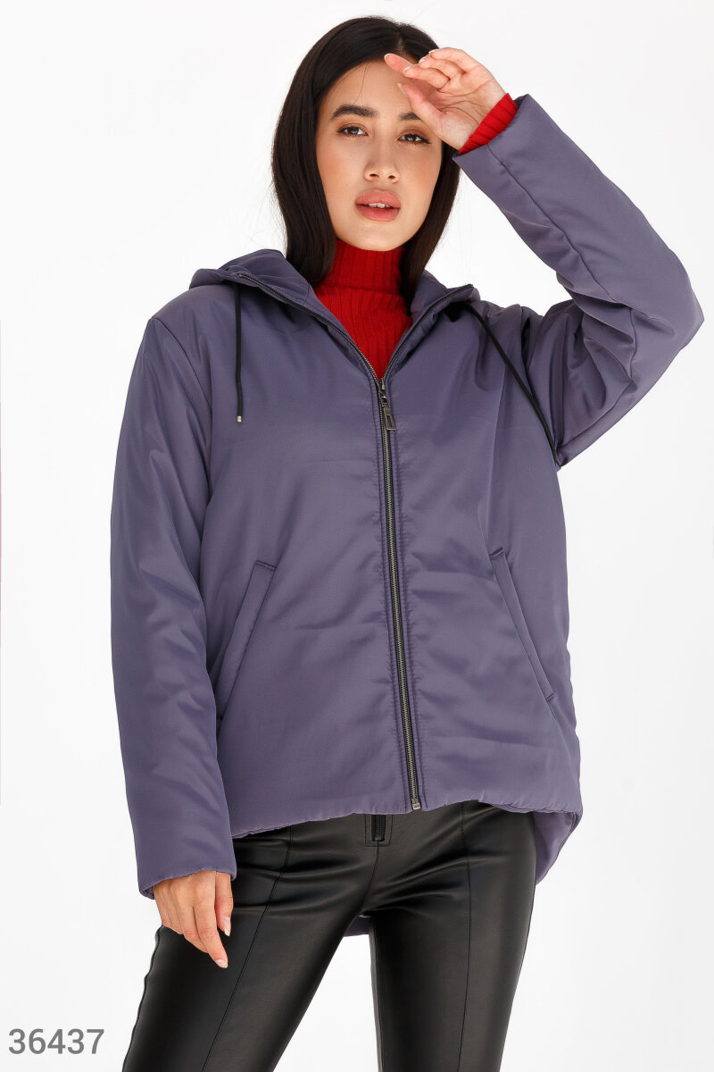 Куртка с удлиненной спиной (арт. 36437) ♡ интернет-магазин Gepur